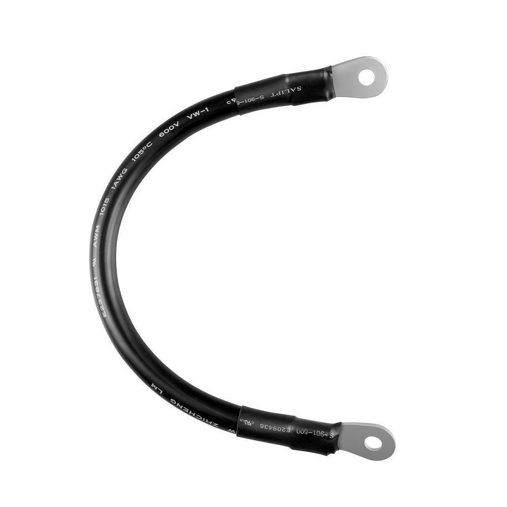 12In 1AWG Copper Battery Interconnect Cable for 5/16In Lugs | Renogy CA